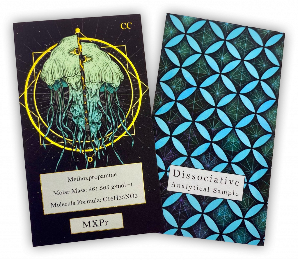 Dissociative ChemCards │Soft-Touch Hot-Foil Printed Collectable Card ...