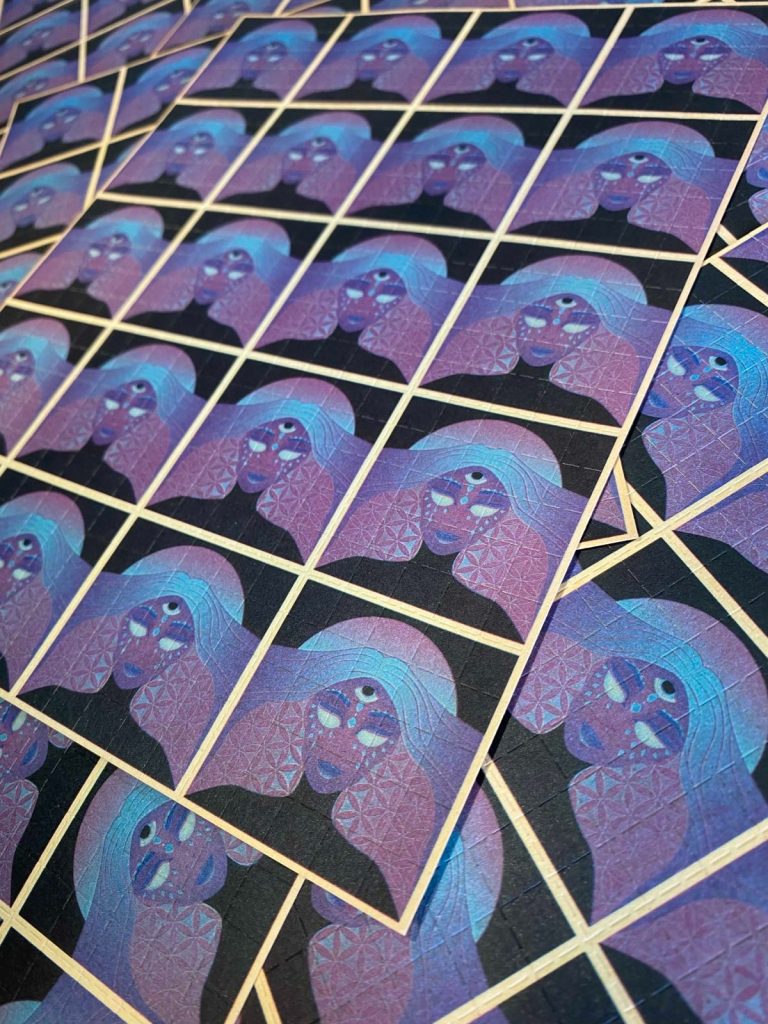 1V-LSD 225mcg Art Design Blotters - Chemical Collective